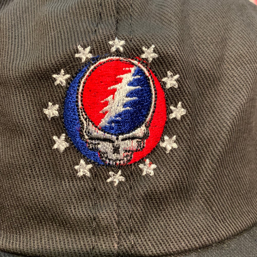 Original Vintage Grateful Dead 1990’s Steal Your Face! Black! | Dead Hats Original Vintage Grateful Dead 1990’s Steal Your Face! Black! | Dead Hats