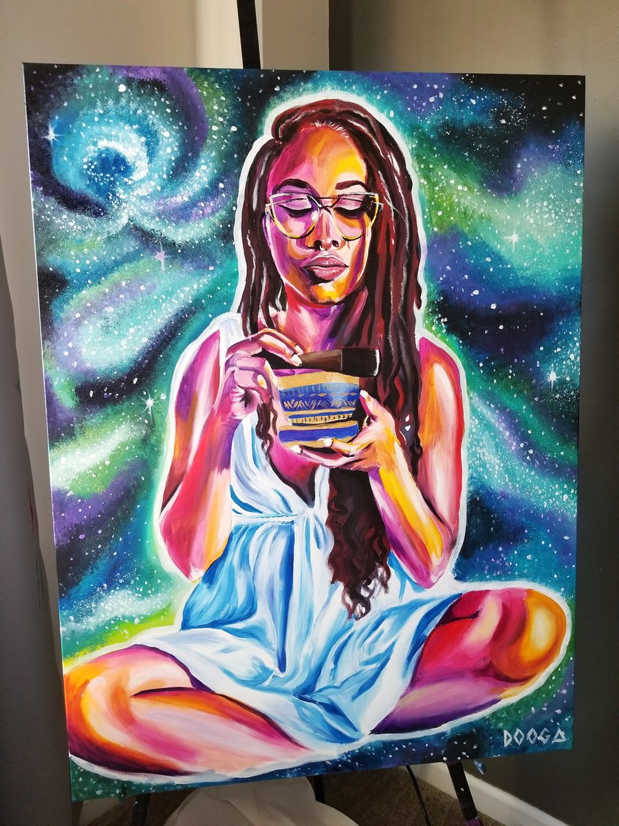 Relaxation - Canvas Print | DOOGA ART LLC