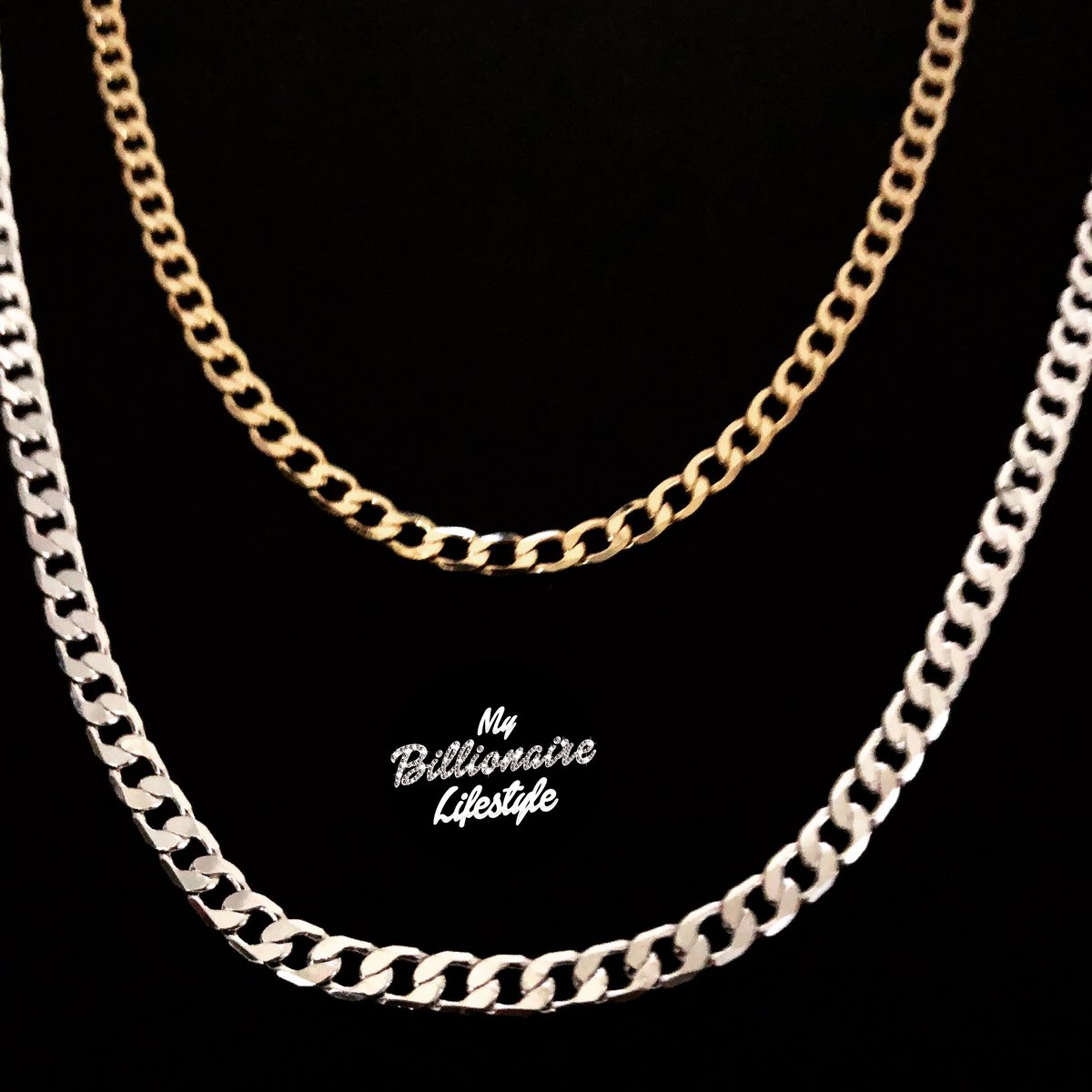 My Billionaire Lifestyle — Thin C Link Chain