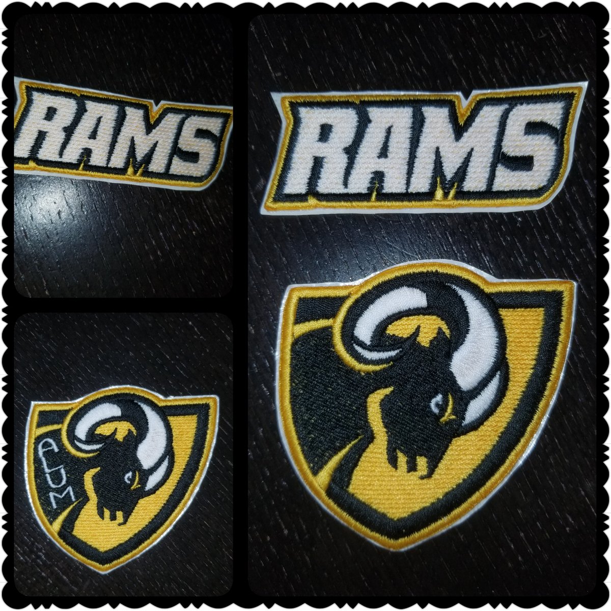 Rams Inspired Patch | FDLSTITCHES