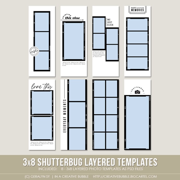3x8 Size | In a Creative Bubble