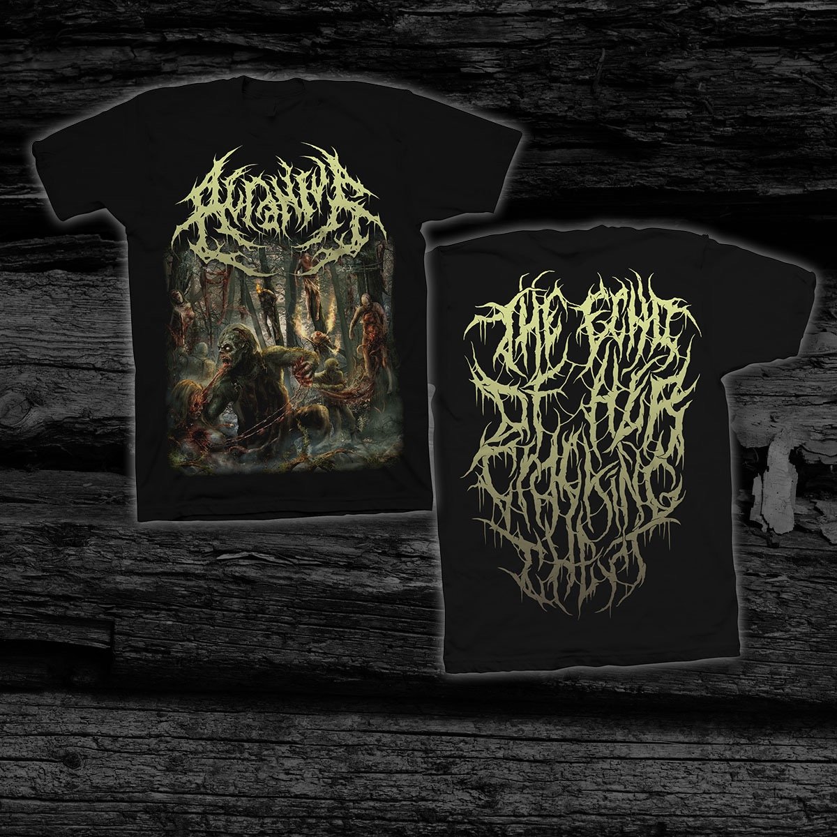 ACRANIUS - The Echo Of Her Cracking Chest [Anniversary Edition] T-Shirt ...