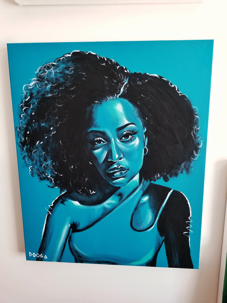 Blue room - Canvas Print | DOOGA ART LLC