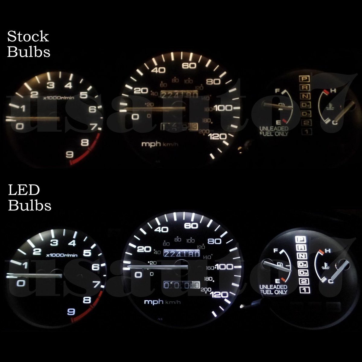 LED Cluster Kit for 92-95 EG Civic + Heater Control Kit | EFparts.com
