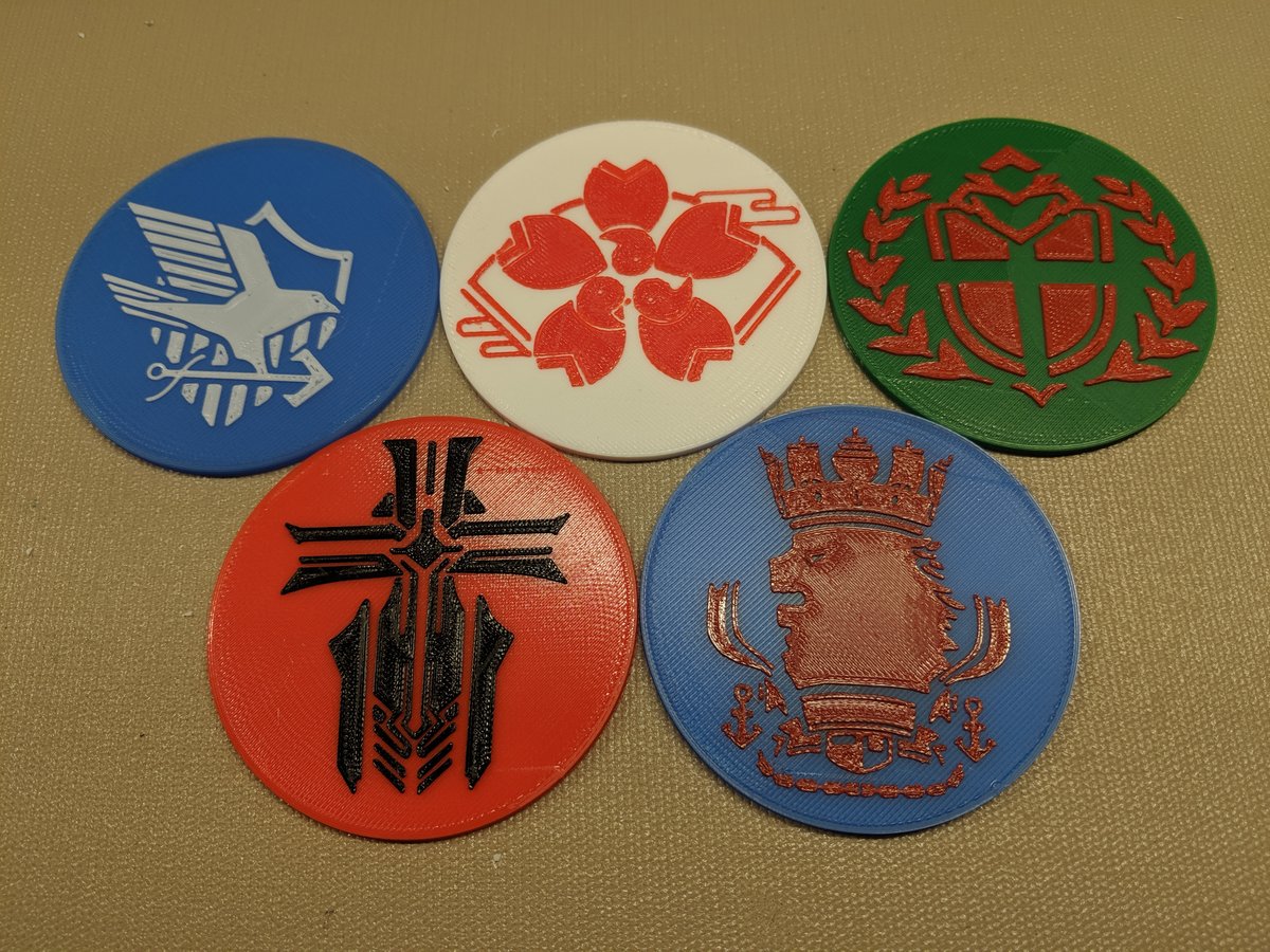 Azur Lane Faction Patches | Diode Art and Design