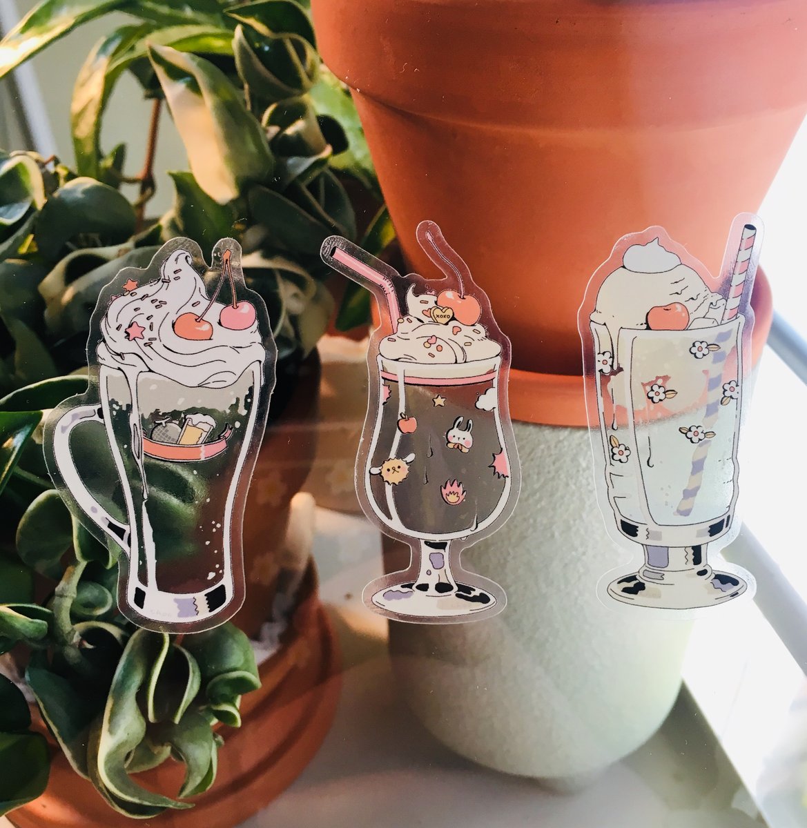 SODA FLOAT sticker set | choo shop