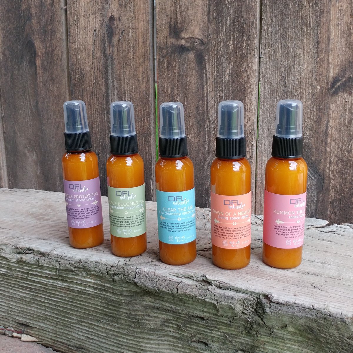 Aromatherapy space sprays | DFL Naturals