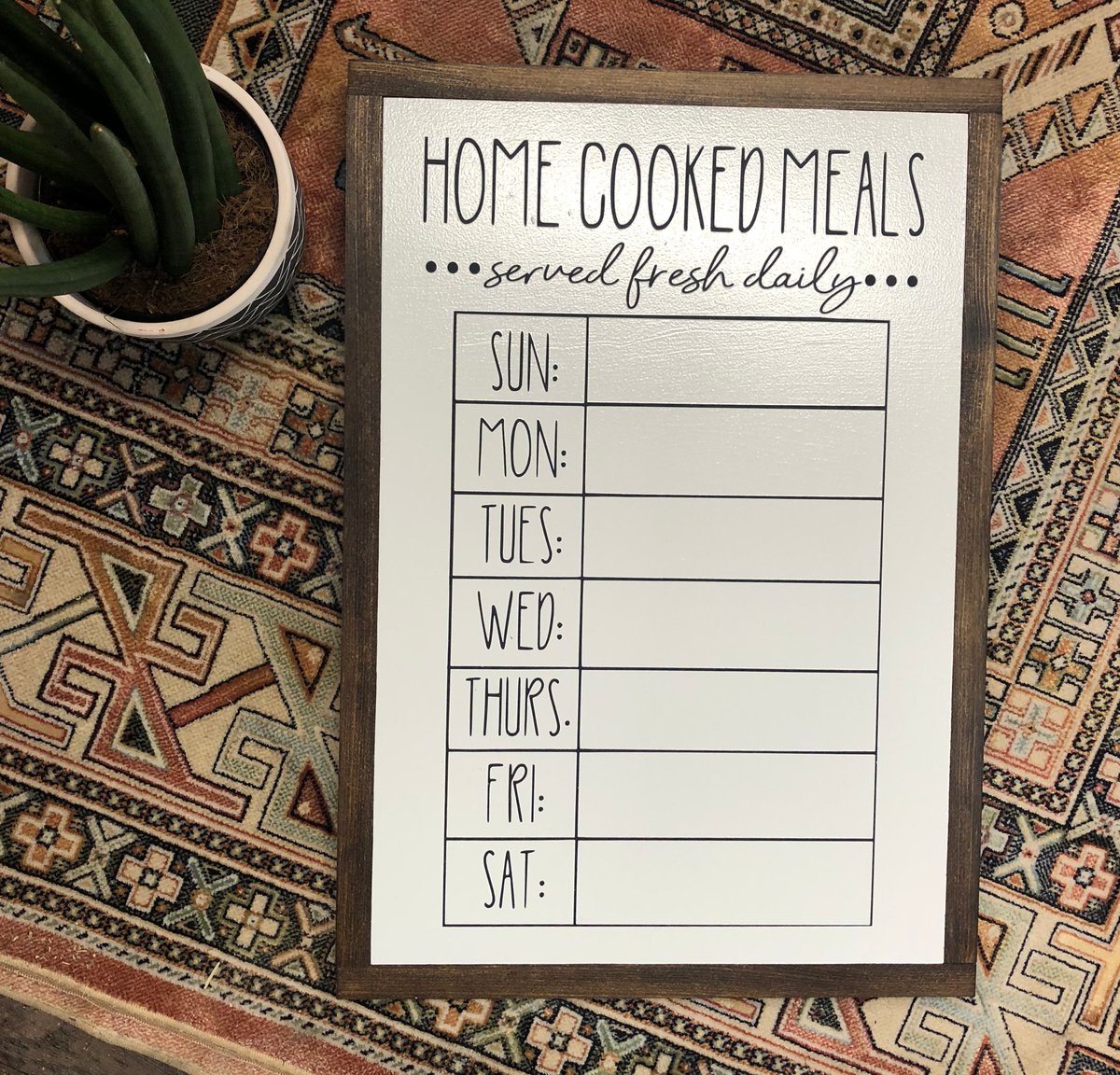 Home Cooked Meals | Chalked signs
