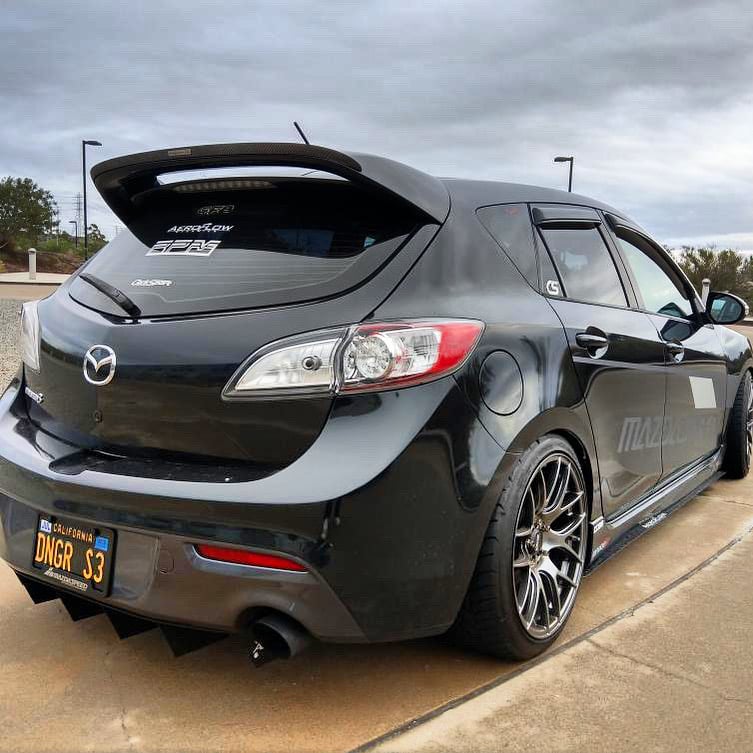 MAZDA ANGLED FIN DIFFUSER (Gen 2) | SPEEDFACTORYAERO