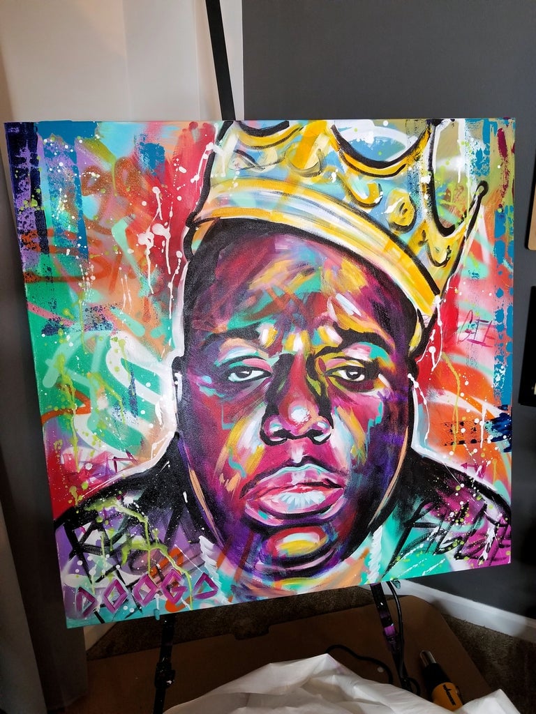 Biggie - Canvas Print | DOOGA ART LLC