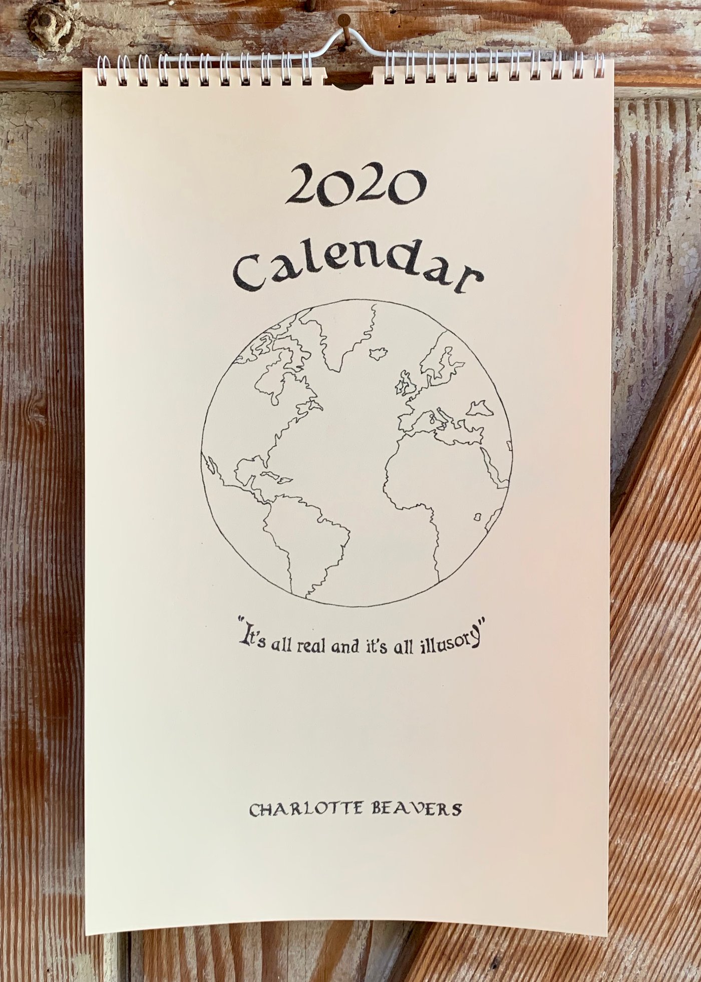 2020 Calendar | Charlotte Beavers