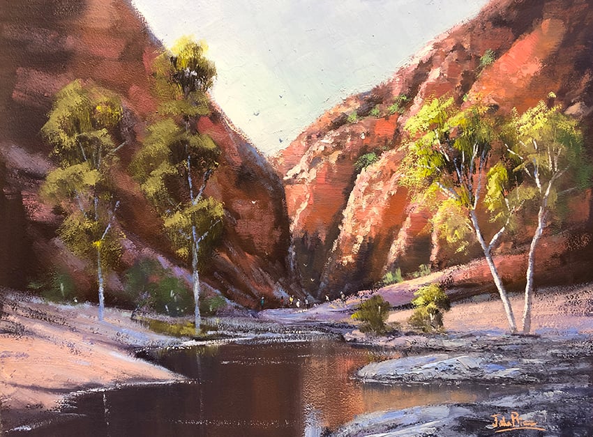 Redbank Gorge | John Rice Gallery