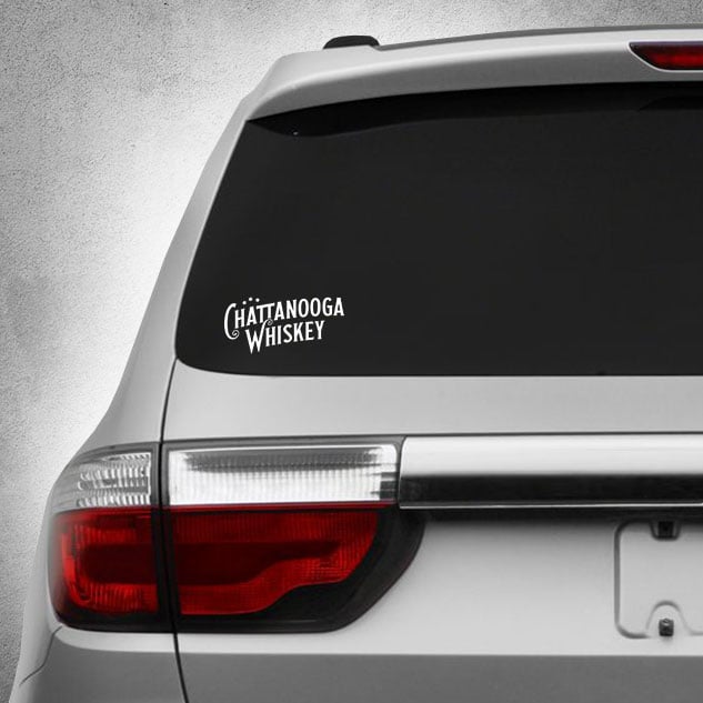 Chattanooga Whiskey Vinyl Decal / Chattanooga Whiskey Store