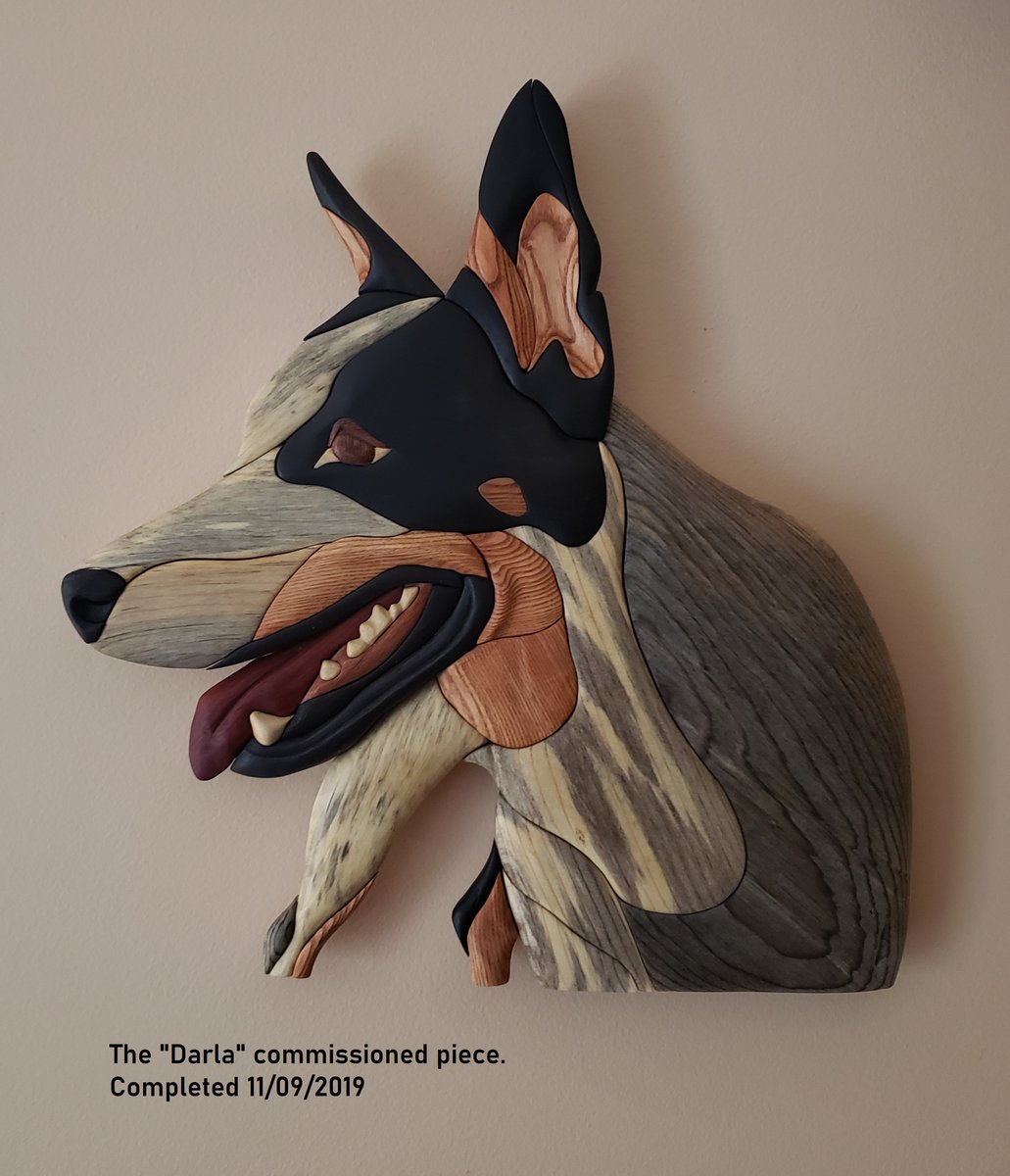 Custom Intarsia Artwork Design Deposit | The Mustachioed Woodworker ...