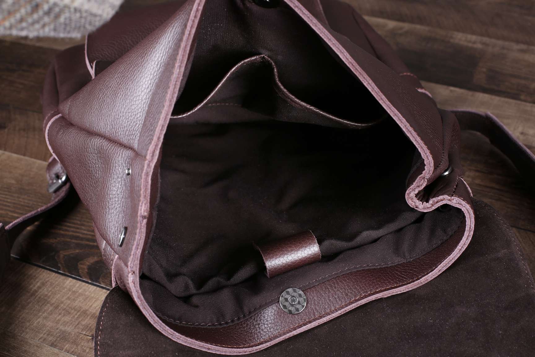 Vintage Handmade Full Grain Leather Backpack, Travel Backpack, Rucksack ... Vintage Handmade Full Grain Leather Backpack, Travel Backpack, Rucksack ...