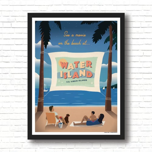 IdeaStorm Studio Store — Travel Posters - Virgin Islands Series