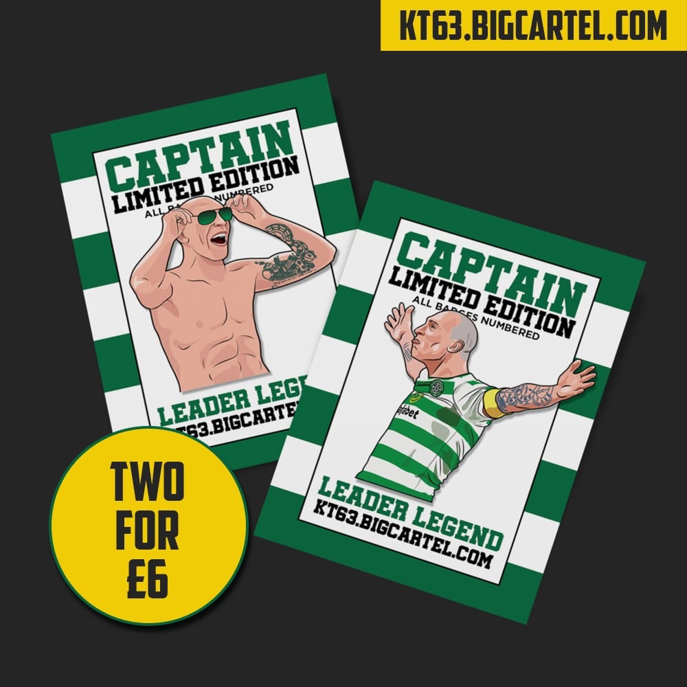 Captain Leader Legend Double Pack - PRE ORDER 4 Weeks Delivery | Celtic ...