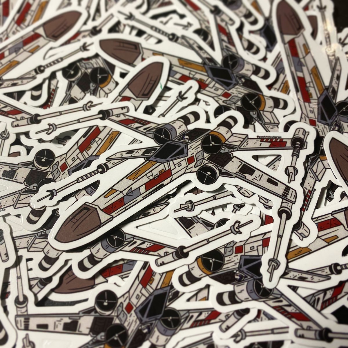 Red 5 Sticker | Punch It Chewie Press