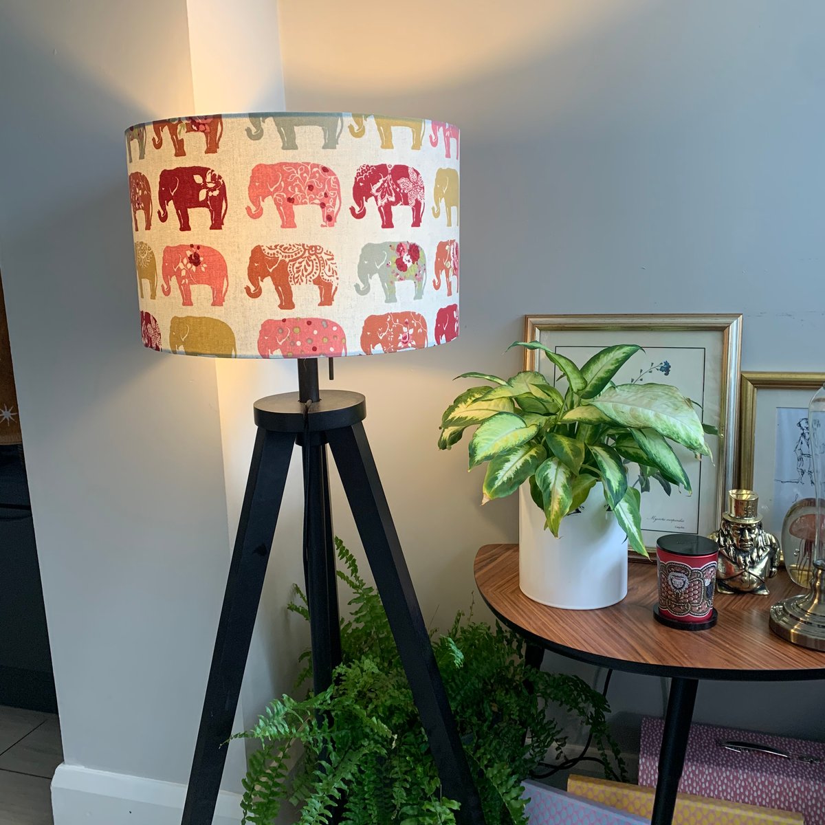 Elephants Spice Shade | Lola's Lampshades