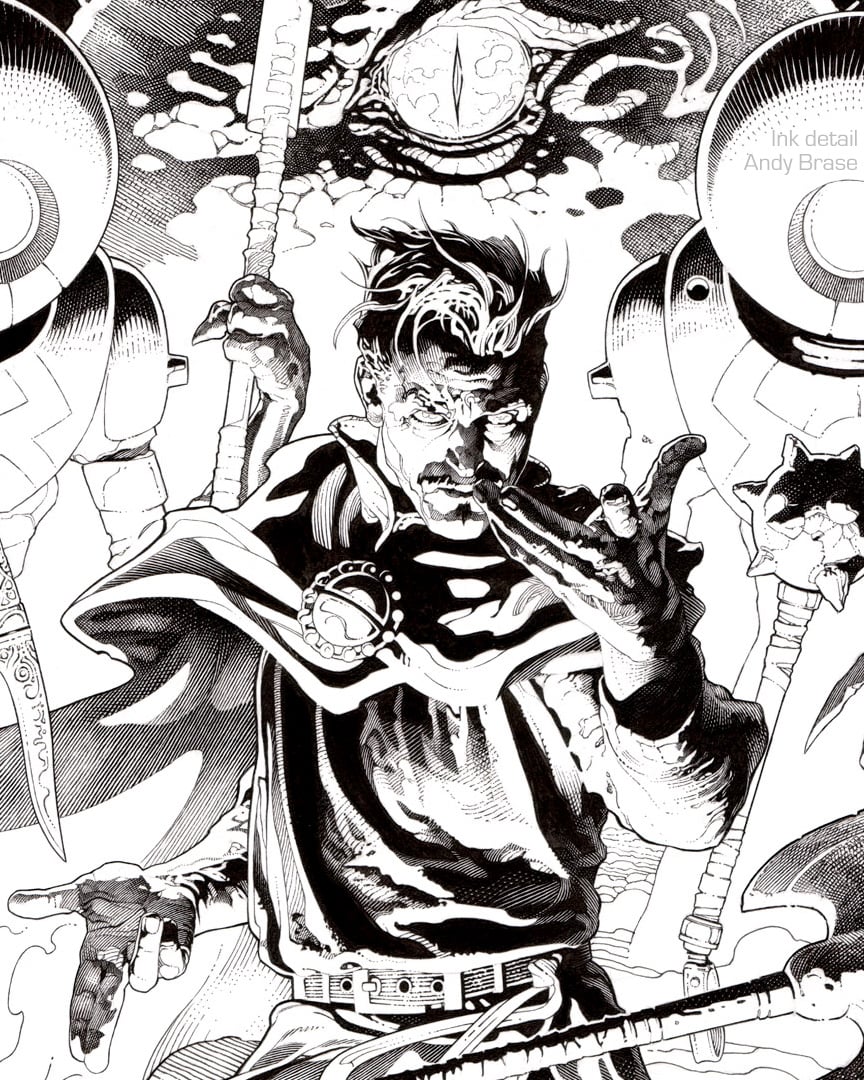 Strange (Ink)- 13x19 Limited Print (signed) | Andy Brase Art