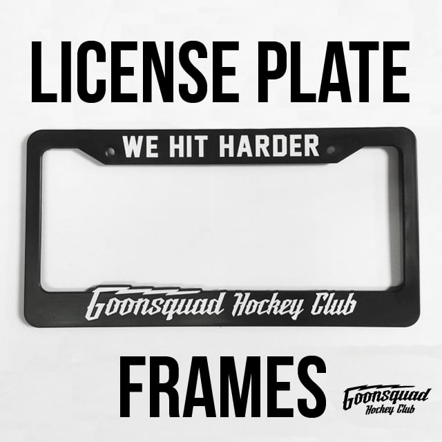 GS License Plate Frame | BRINGHOCKEYBACK