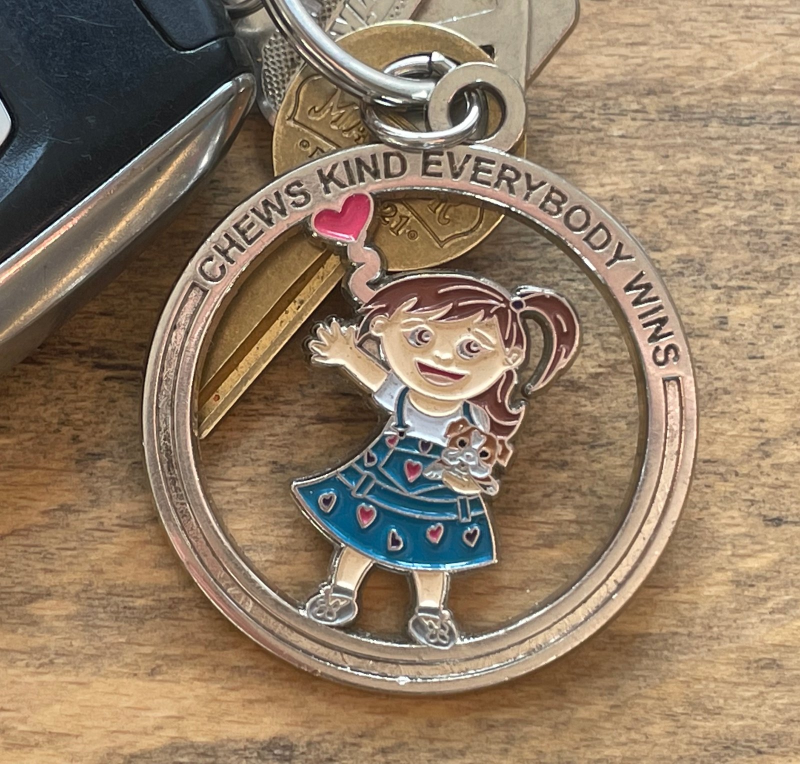 Charlie Bean Keychain / My Name is Lentil
