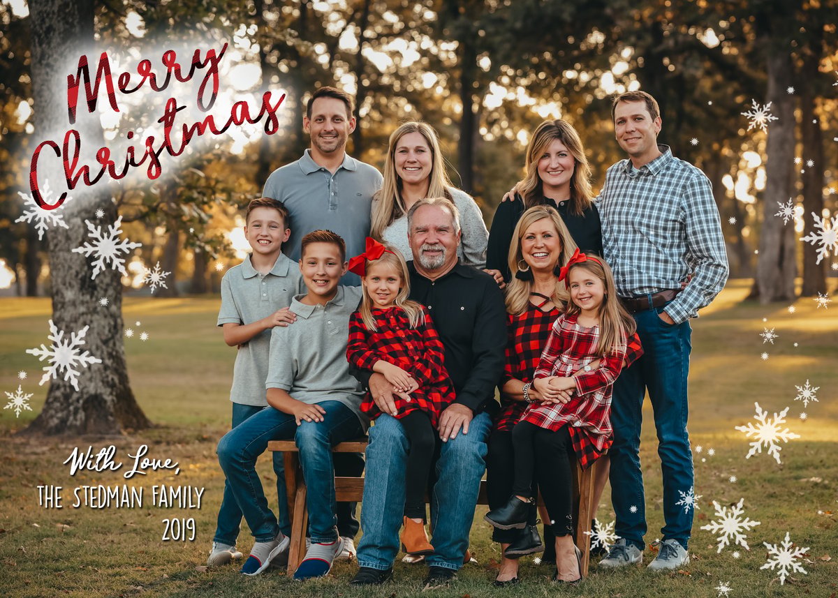 2019 Stedman Family Christmas Cards | Paper Fox Prints