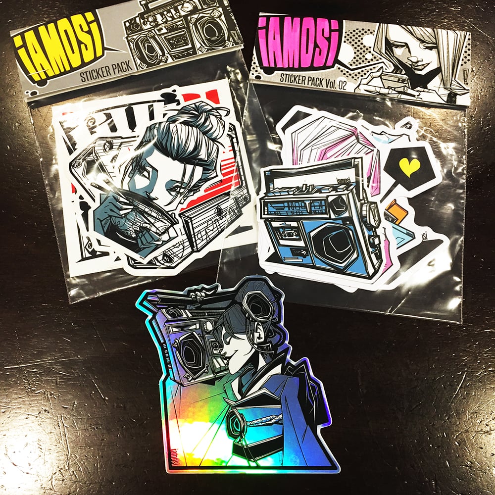 iamosi — Sticker Pack Combo