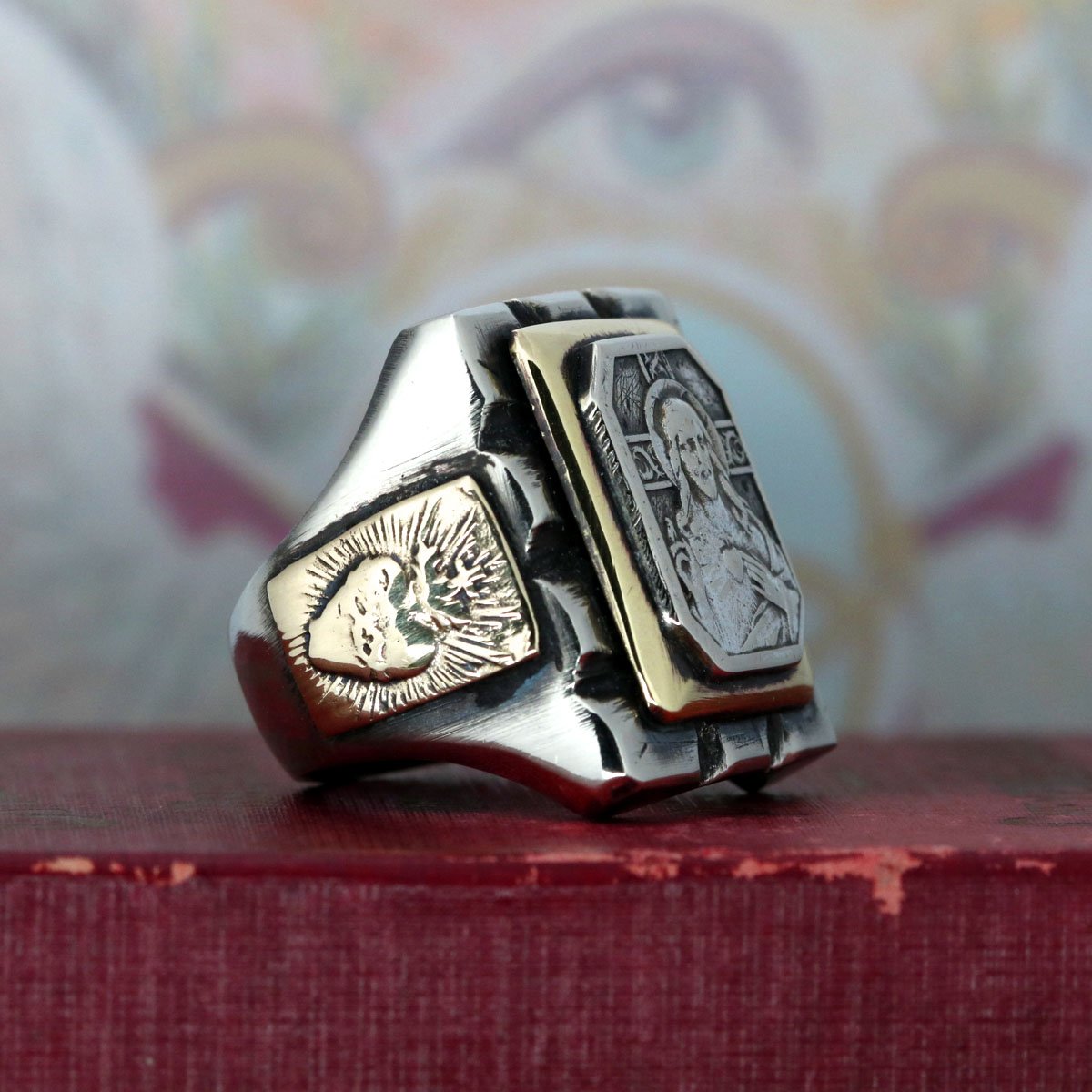 JESUS MEXICAN BIKER RING | REPOP MFG