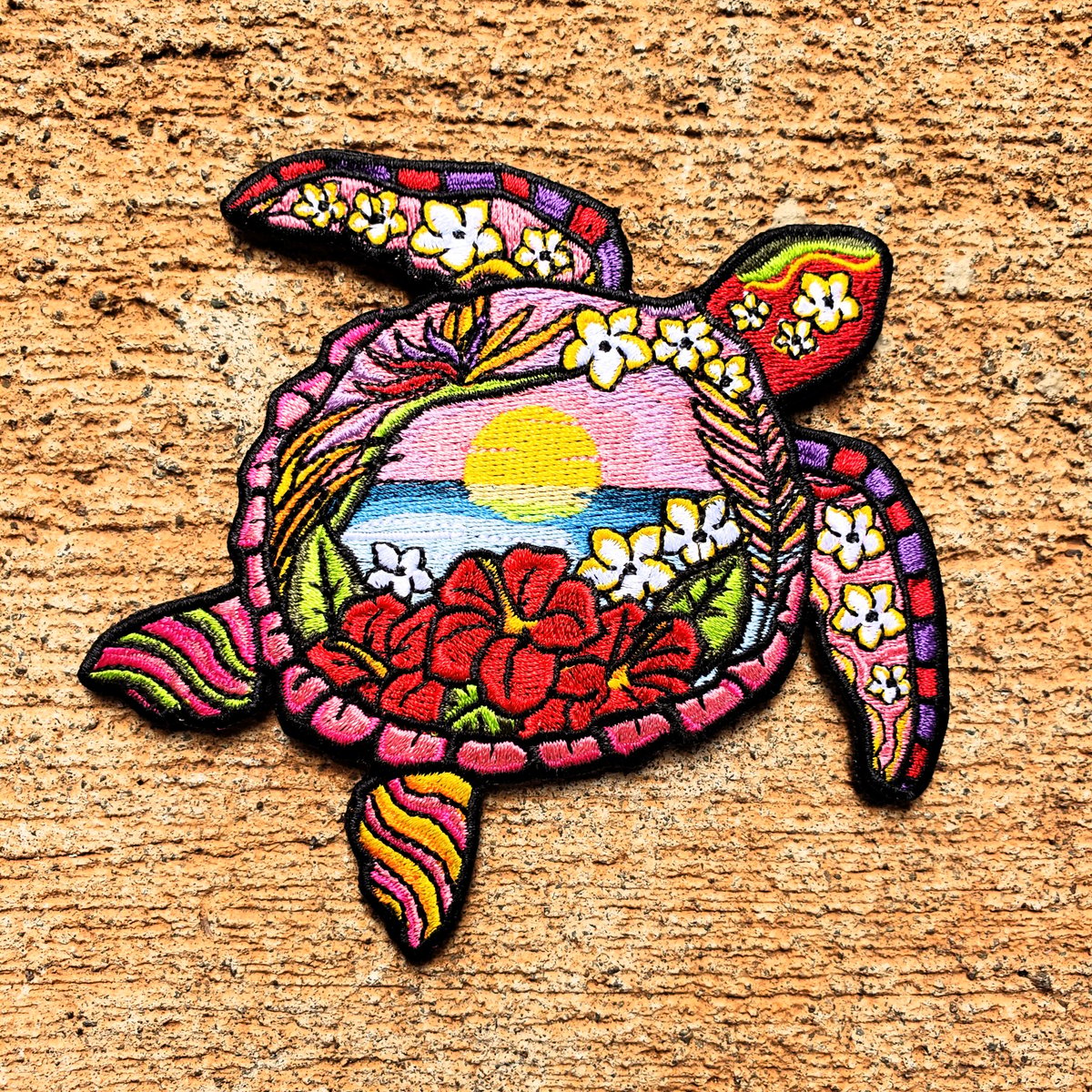Hawaiian Sunset Honu | Golden Tiger Workz