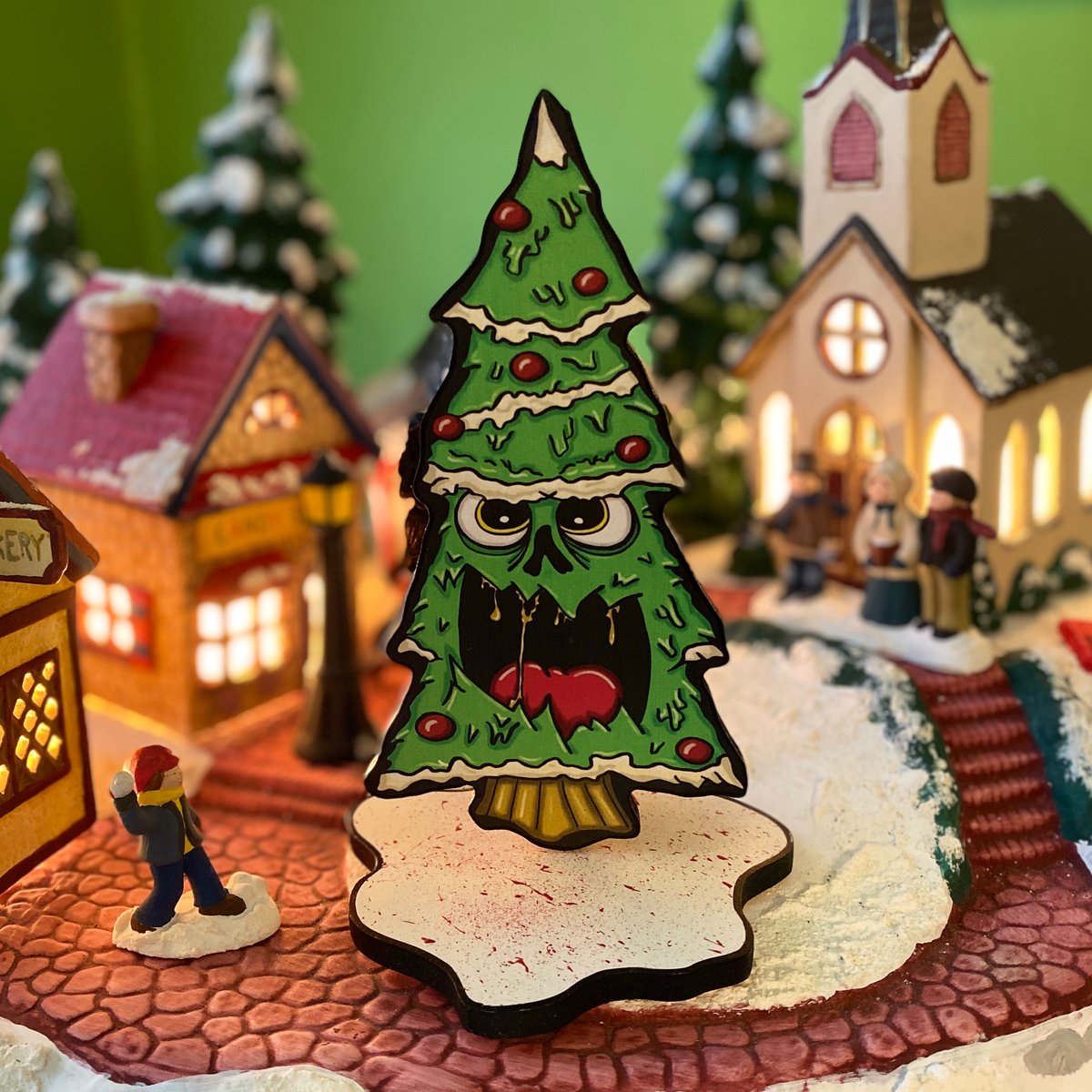 Vishtershnitzel On The Shelf | Art by VILE KYLE