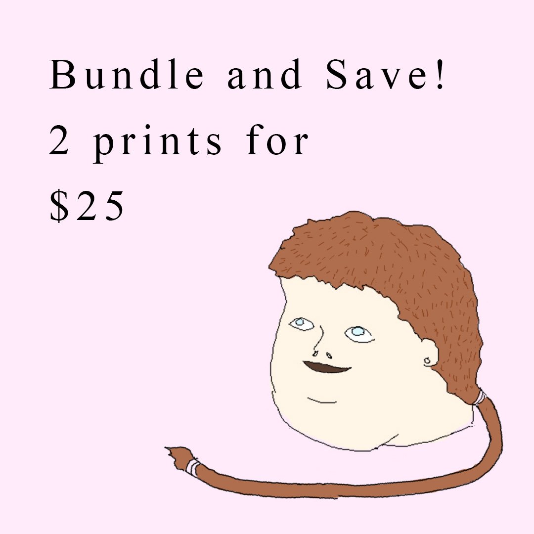 Bundle and Save On 2 Prints! | Little Bubby Child