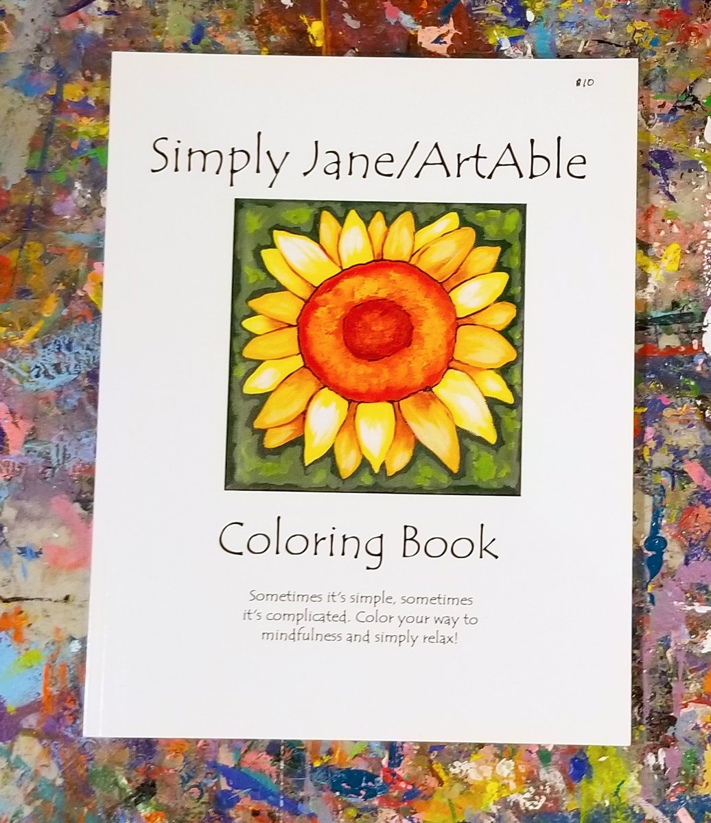 Coloring Book - Simply Jane/ArtAble | Simply Jane