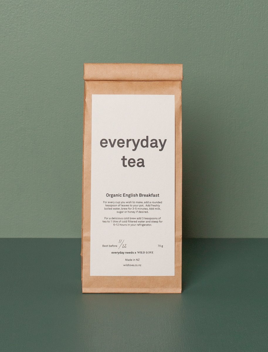 Everyday Needs x Wild Love Everyday Tea | WILD LOVE