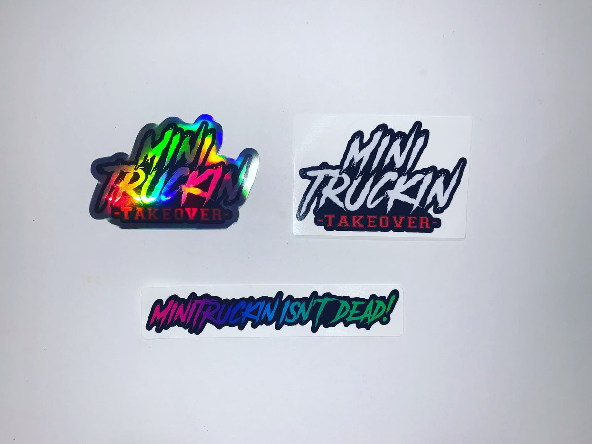 STICKER PACK | Mini Truckin Takeover