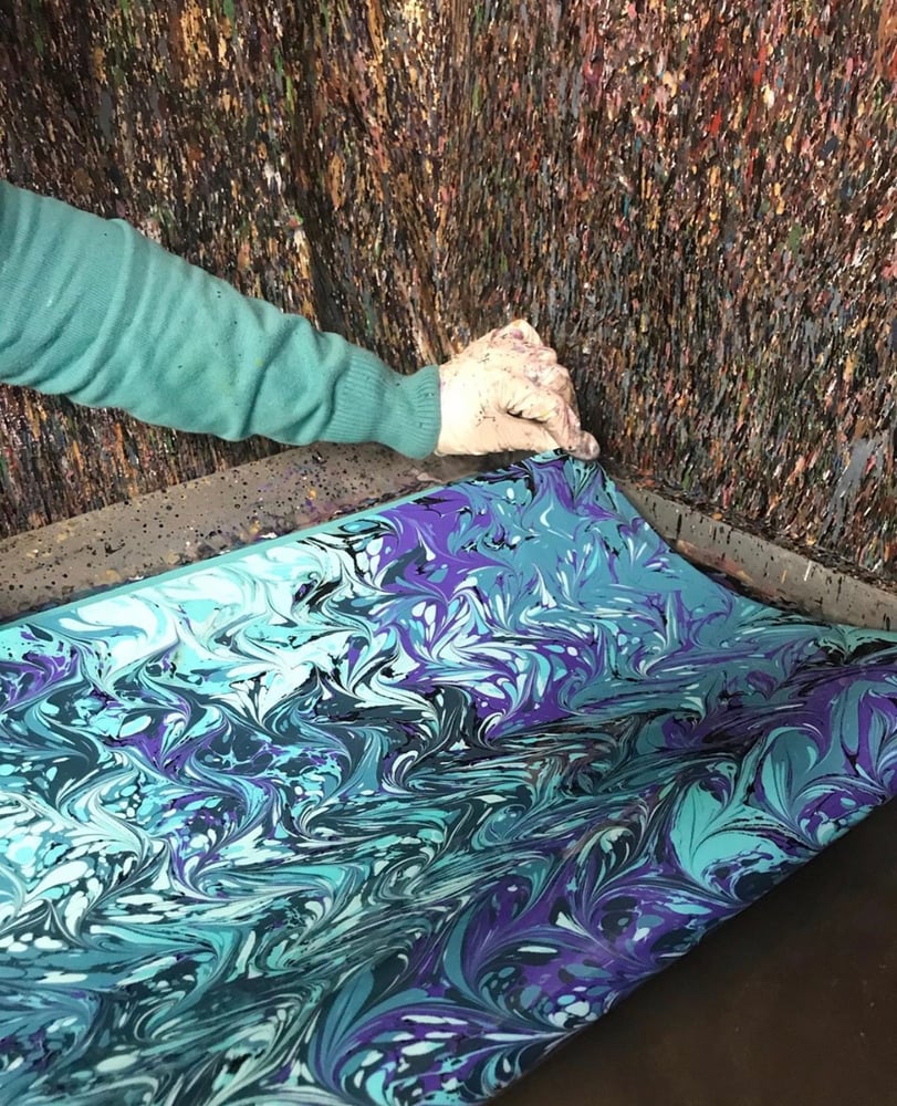 1-2-1 Marbling workshop in Wiltshire | Jemma Lewis Marbling and Design