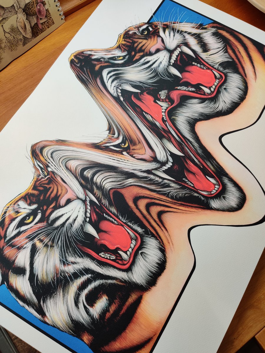 Xerografia Tiger 4th Edition Print | Pain1666