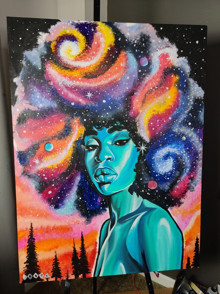 Infinite - Canvas Print | DOOGA ART LLC