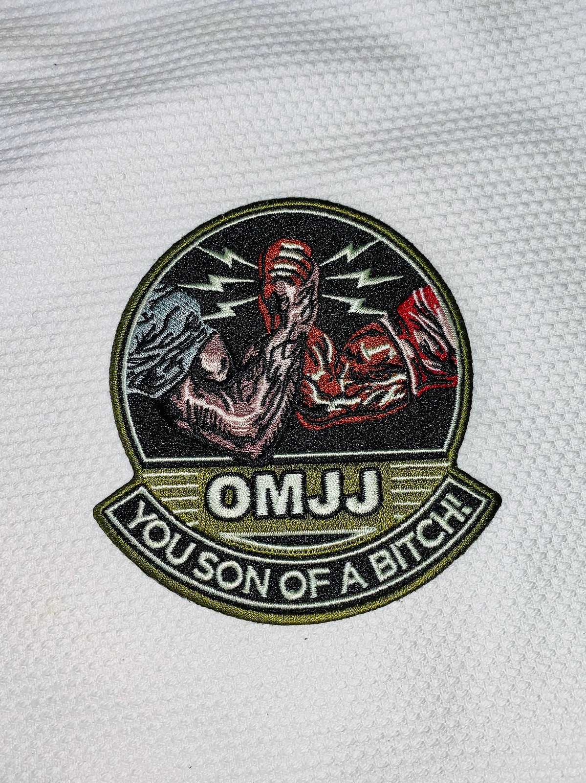 OMJJ SOB Patch / Old Man Jiu Jitsu