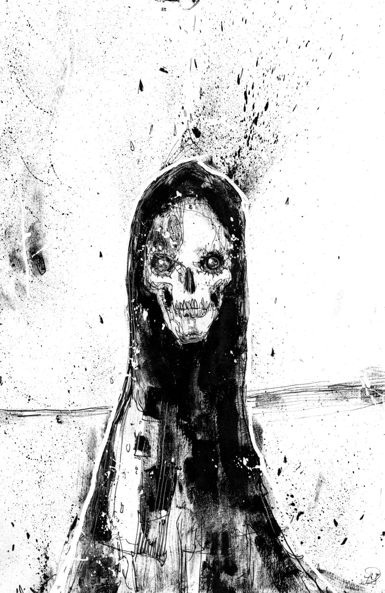 Portrait of Death, Print | Luis Perez Banus