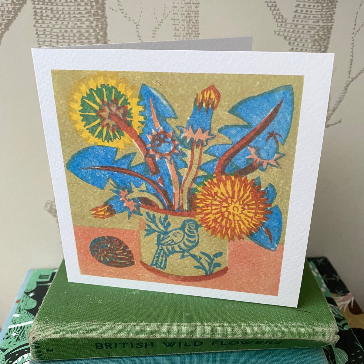 ‘Dandelions’ card | Ink Print Repeat Studio