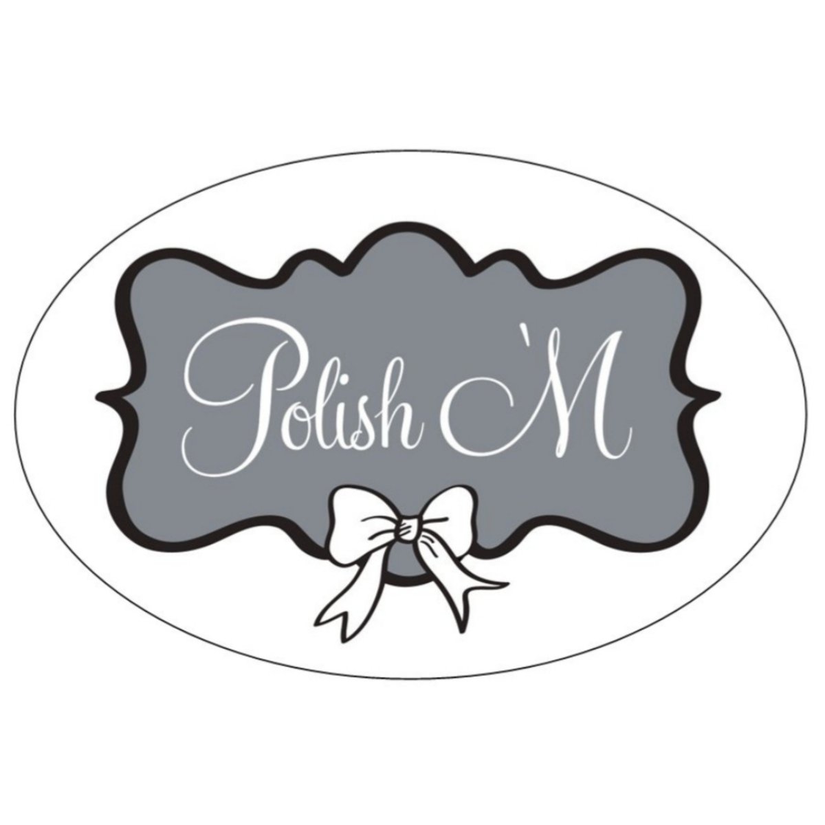Polish 'M Sticker 3x2 Small | Polish 'M