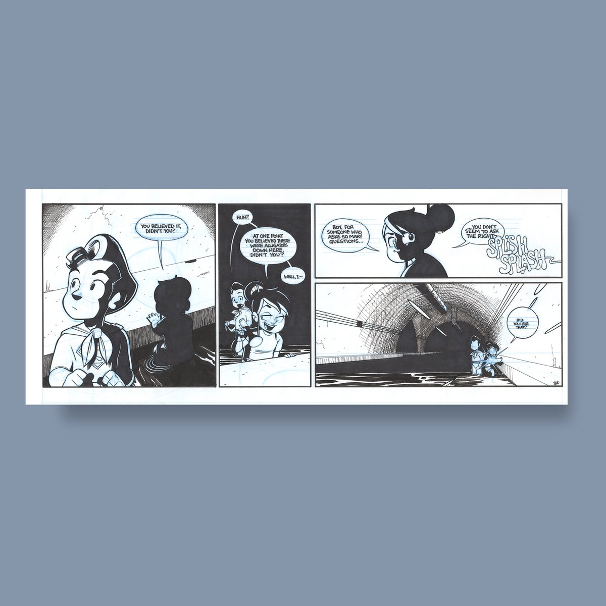 *NEW* JL8 #228 Original Art | The Art of Yale Stewart