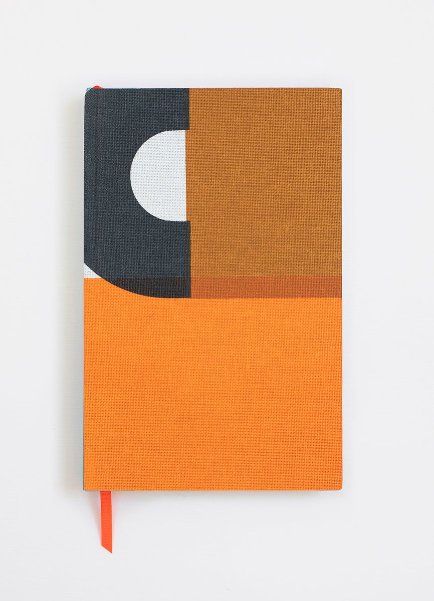 Screen printed journal 023 | kateclarkestudio