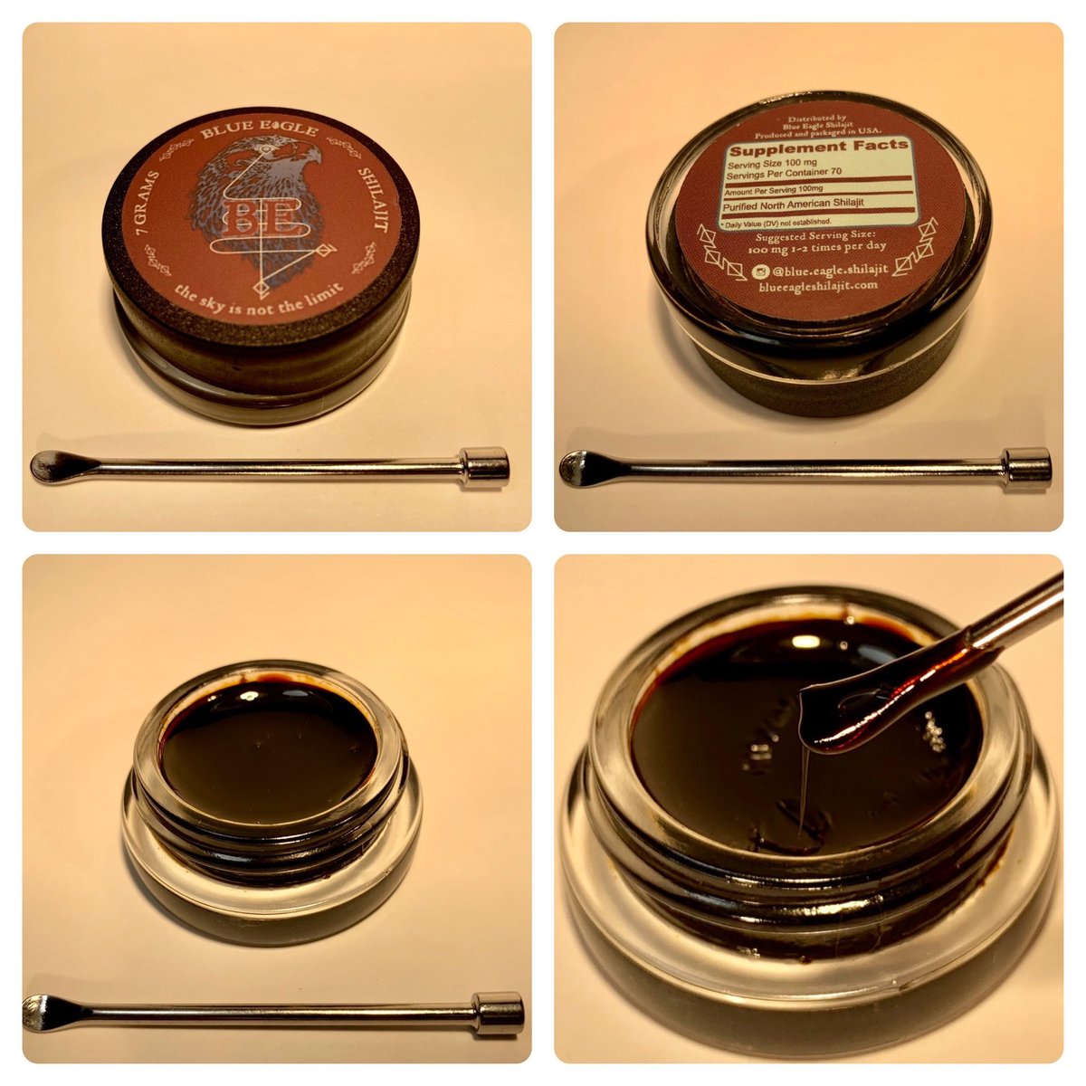Blue Eagle Shilajit Resin Red Label | Blue Eagle Shilajit