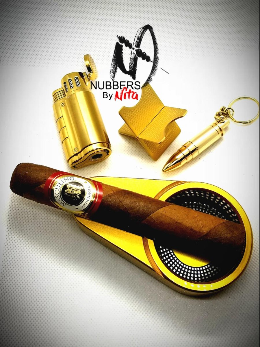 Sophisticated personal ashtray and cigar stand | Nubbers By Nita