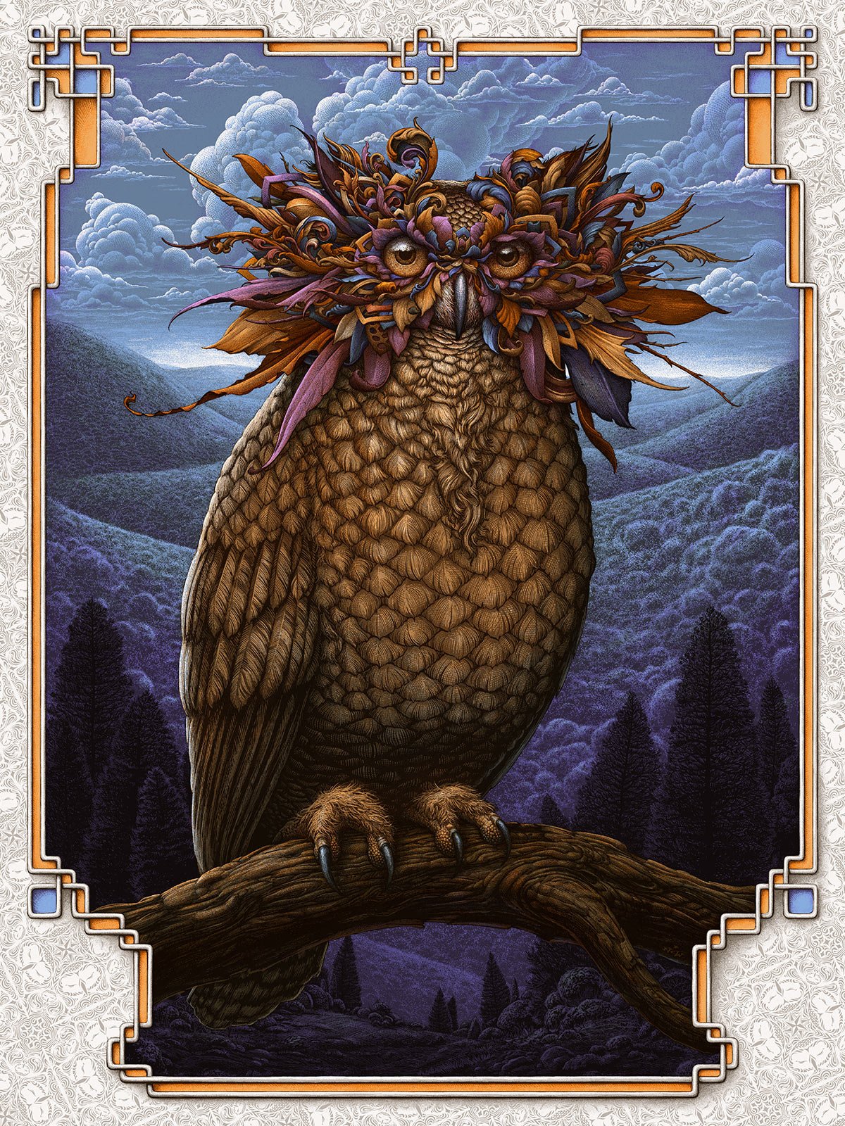 "Vigilant" art print / N.C. Winters