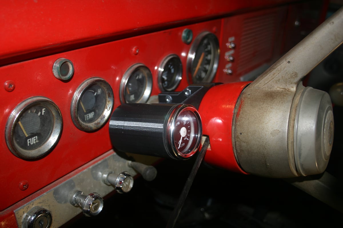 Scout 80 800 Tachometer Mounting Bracket | Classic City Plastics