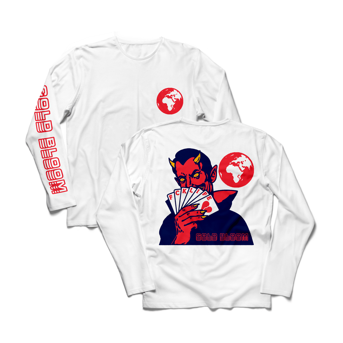 "Devils Game" Long Sleeve Shirt | Cold Bloom