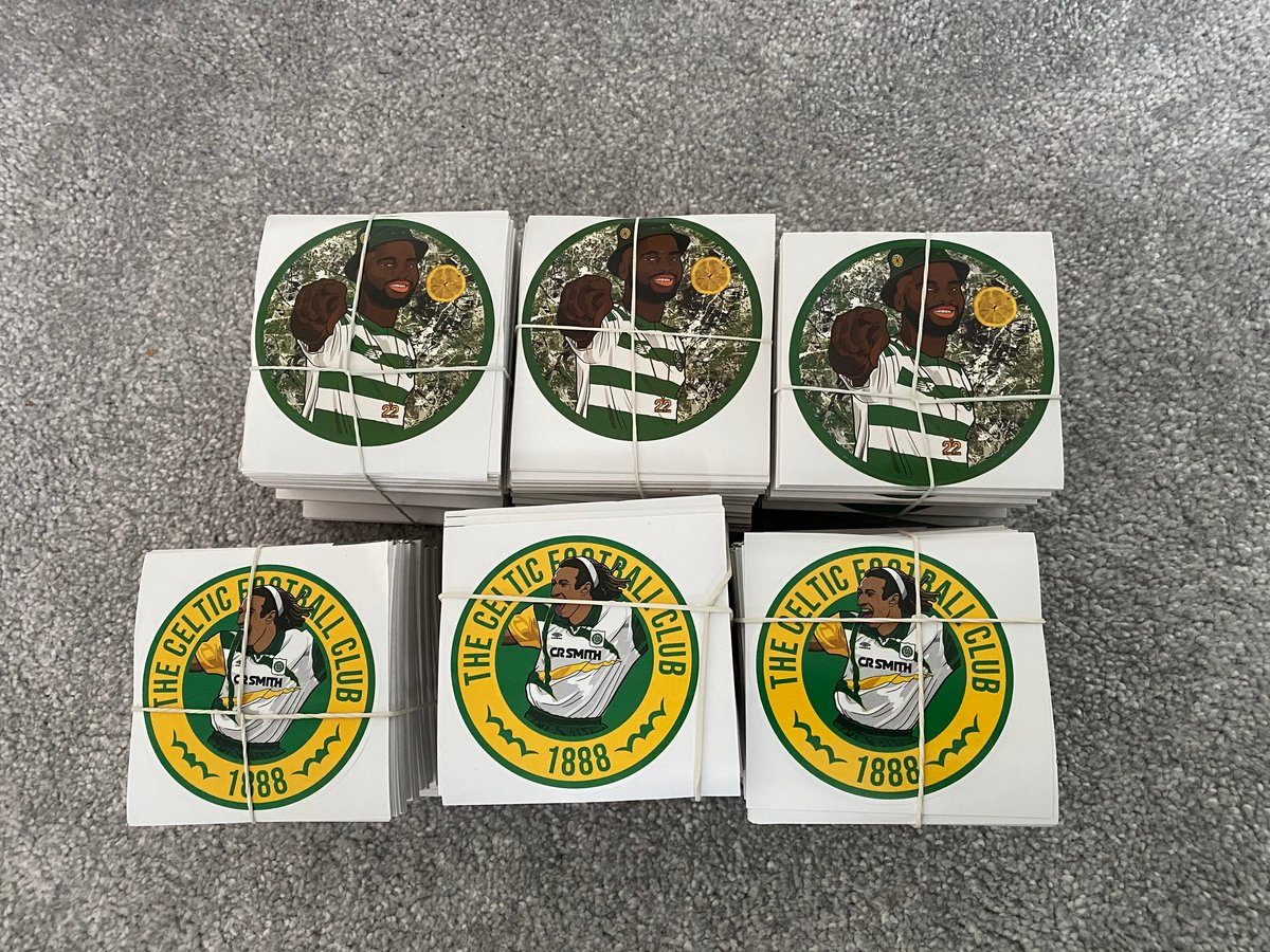 King Packs - 20 stickers | Celtic Pin Badges